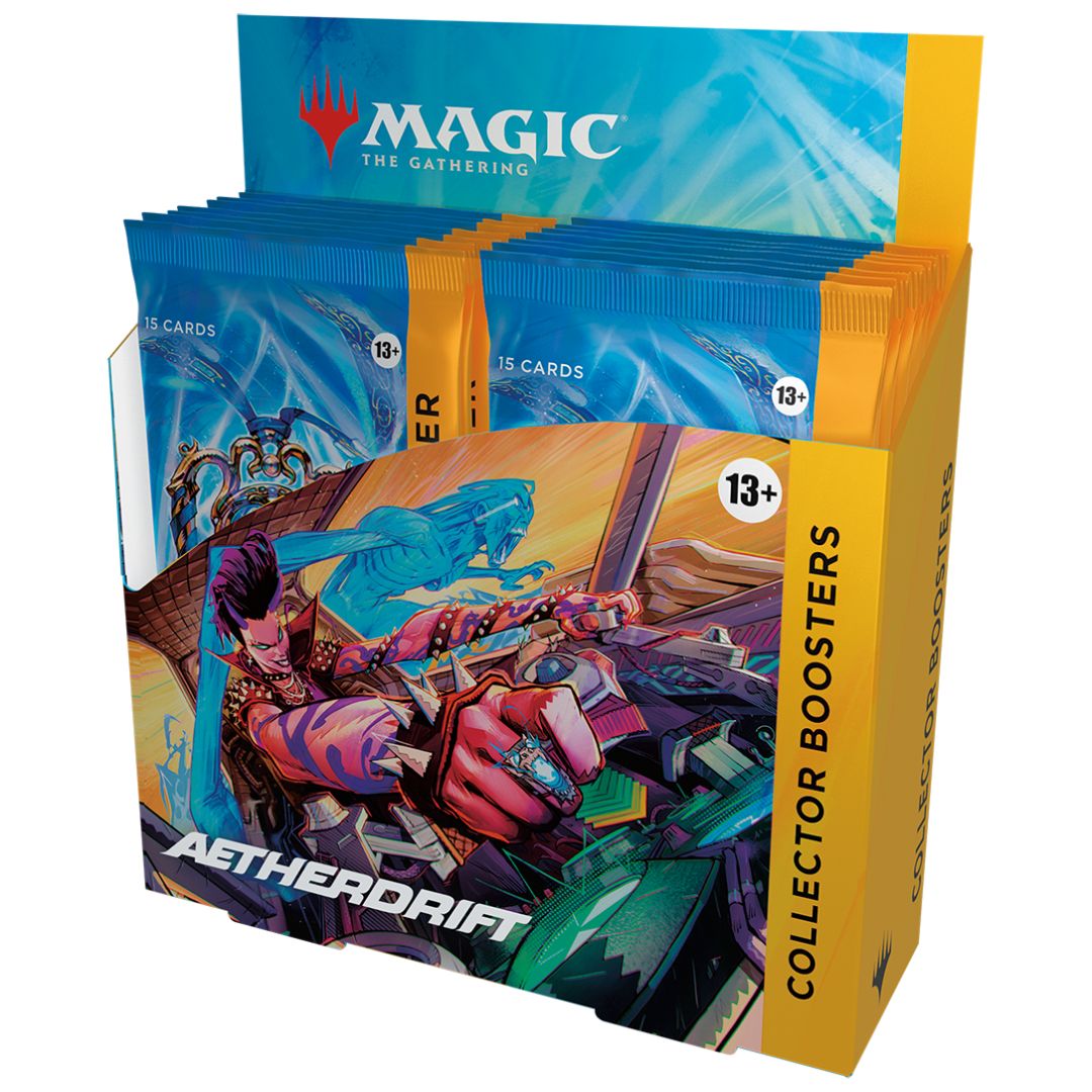 Magic: The Gathering - Collector Booster Display Box - Aetherdrift ...